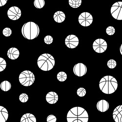 Basketball Pattern Vector Images (over 9,600)