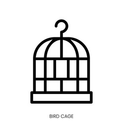 Simple Birdcage Drawing