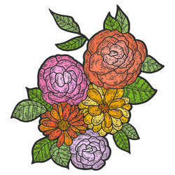 Flower Scratch Vector Images (over 2,500)