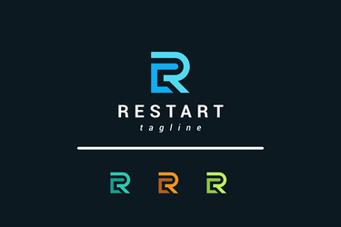 Cyber Letter R Vector Images (over 150)