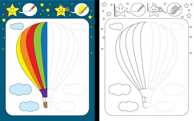 Worksheet Cloud Tracing Vector Images (82)