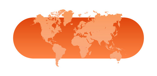 World Map Globe Horizontal Vector Images (over 820)