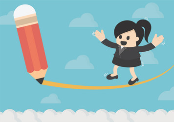 Steps to success Royalty Free Vector Image - VectorStock