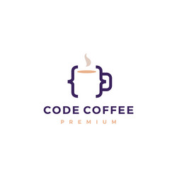Coffee cup logo Royalty Free Vector Image - VectorStock