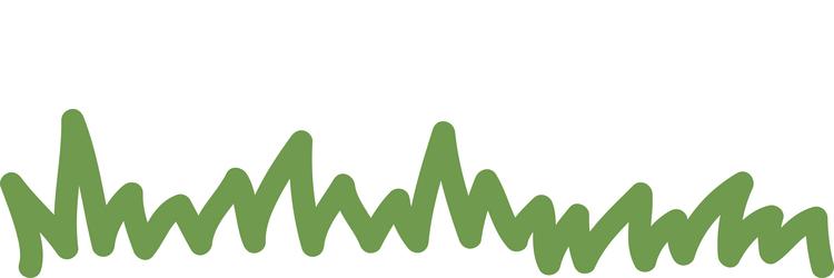 Hand drawn grass line drawing Royalty Free Vector Image