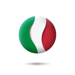 Round Circle Shape Italian Flag Vector Images (over 130)