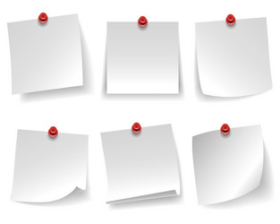 White blank paper sheet raw red brick wall Vector Image