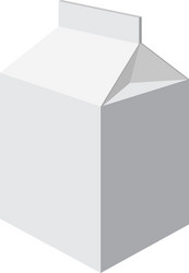 Milk packet Royalty Free Vector Image - VectorStock