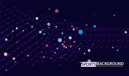 Abstract poster for sports Royalty Free Vector Image