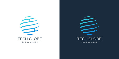 Nature community logo with modern concept design Vector Image