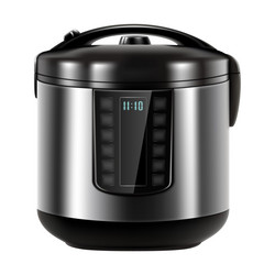 Automatic multi cooker and pressure Royalty Free Vector