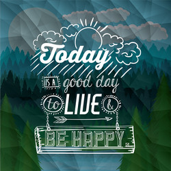 Motivational poster message design Royalty Free Vector Image