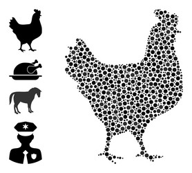 Chicken Walking Vector Images (over 1,100)
