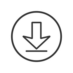 Two sided arrow icon isolated on white background Vector Image