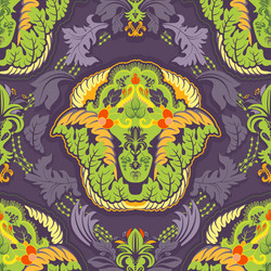 Ethnic seamless pattern with indian ornament Vector Image
