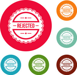 Logo Rejected Simple Vector Images (over 430)