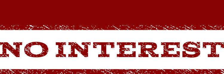 No interest watermark stamp Royalty Free Vector Image