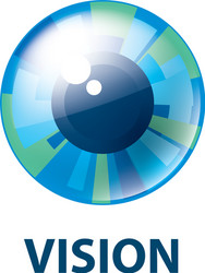 Vision logo Royalty Free Vector Image - VectorStock