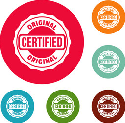 Original logo simple style Royalty Free Vector Image