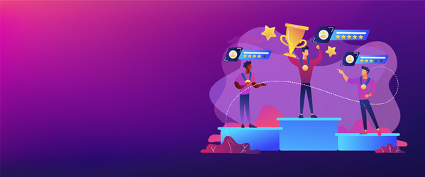 Sports rating system concept Royalty Free Vector Image