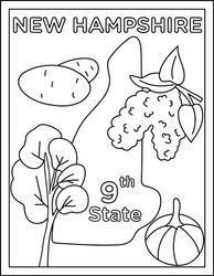 New Hampshire State Outline Vector Images (over 280)