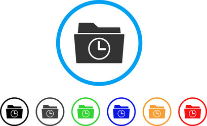 Temporary Folder Icons Vector Images (53)