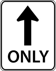 Road Sign Go Straight Vector Images (over 200)