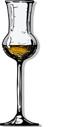 Grappa Alcohol Glass Vector Images (96)