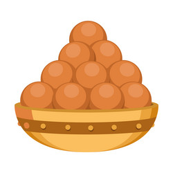 Hindu celebration food Royalty Free Vector Image