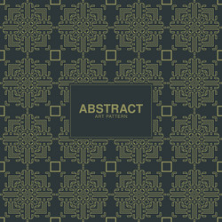 Dark ethnic seamless pattern template Royalty Free Vector