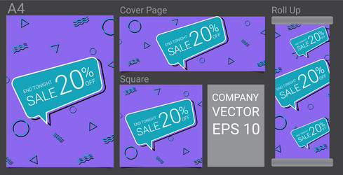 Sale banner with pastel color banner background Vector Image