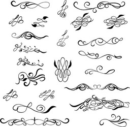 Floral Page Break Vector Images (over 140)