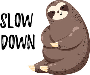 Sloth Slogans Vector Images (over 100)