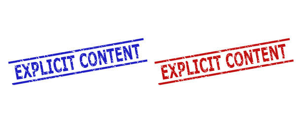 Explicit content watermark stamp Royalty Free Vector Image