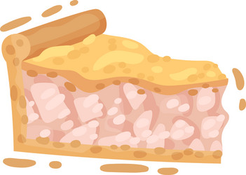 Chicken nuggets on a white Royalty Free Vector Image