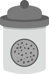 Cookie jar Royalty Free Vector Image - VectorStock