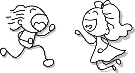 Matchstick People Vector Images (over 230)