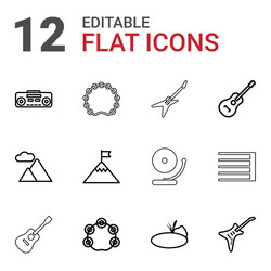 12 String Guitar Vector Images (44)