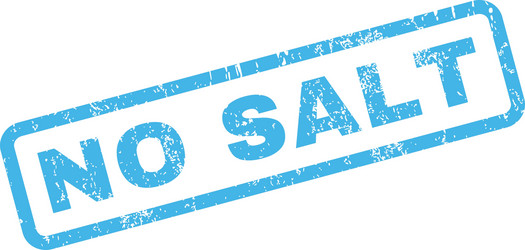 No salt rubber stamps Royalty Free Vector Image