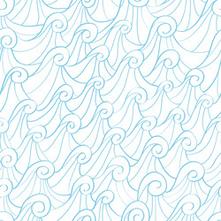 Seamless wave pattern Royalty Free Vector Image