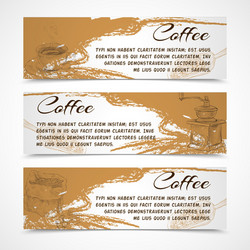 Retro coffee cup poster Royalty Free Vector Image