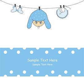 Baby boy Royalty Free Vector Image - VectorStock