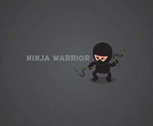 Ninja background Royalty Free Vector Image - VectorStock