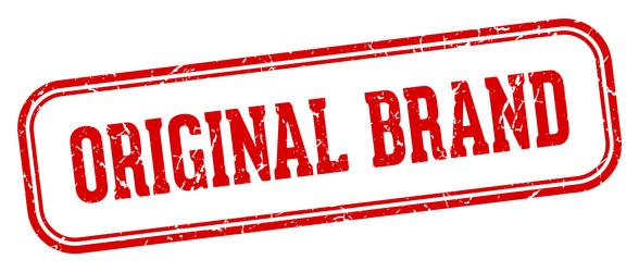 Trusted brand stamp trusted brand rectangular Vector Image