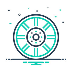 Spoke Royalty Free Vector Image - VectorStock