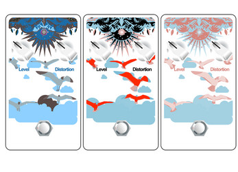 Stomp box design Royalty Free Vector Image - VectorStock