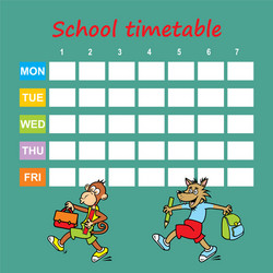 Cartoon Roster Vector Images (over 150)