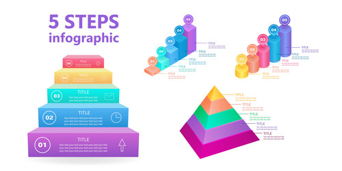 5 Steps Info Graphic Vector Images (over 12,000)
