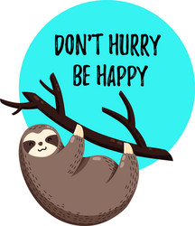 Sloth Slogans Vector Images (over 100)