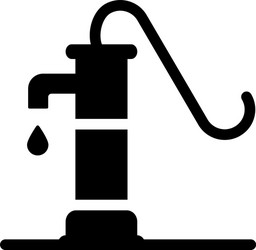 Hand pump Royalty Free Vector Image - VectorStock